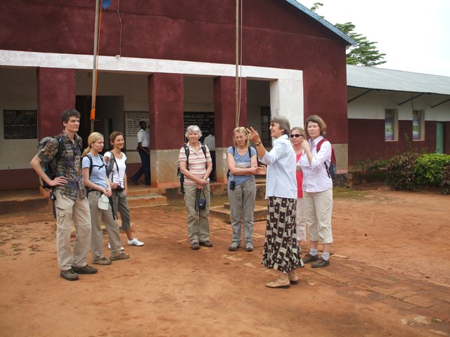 Hanga News: Austrians visit Hanga Abbey